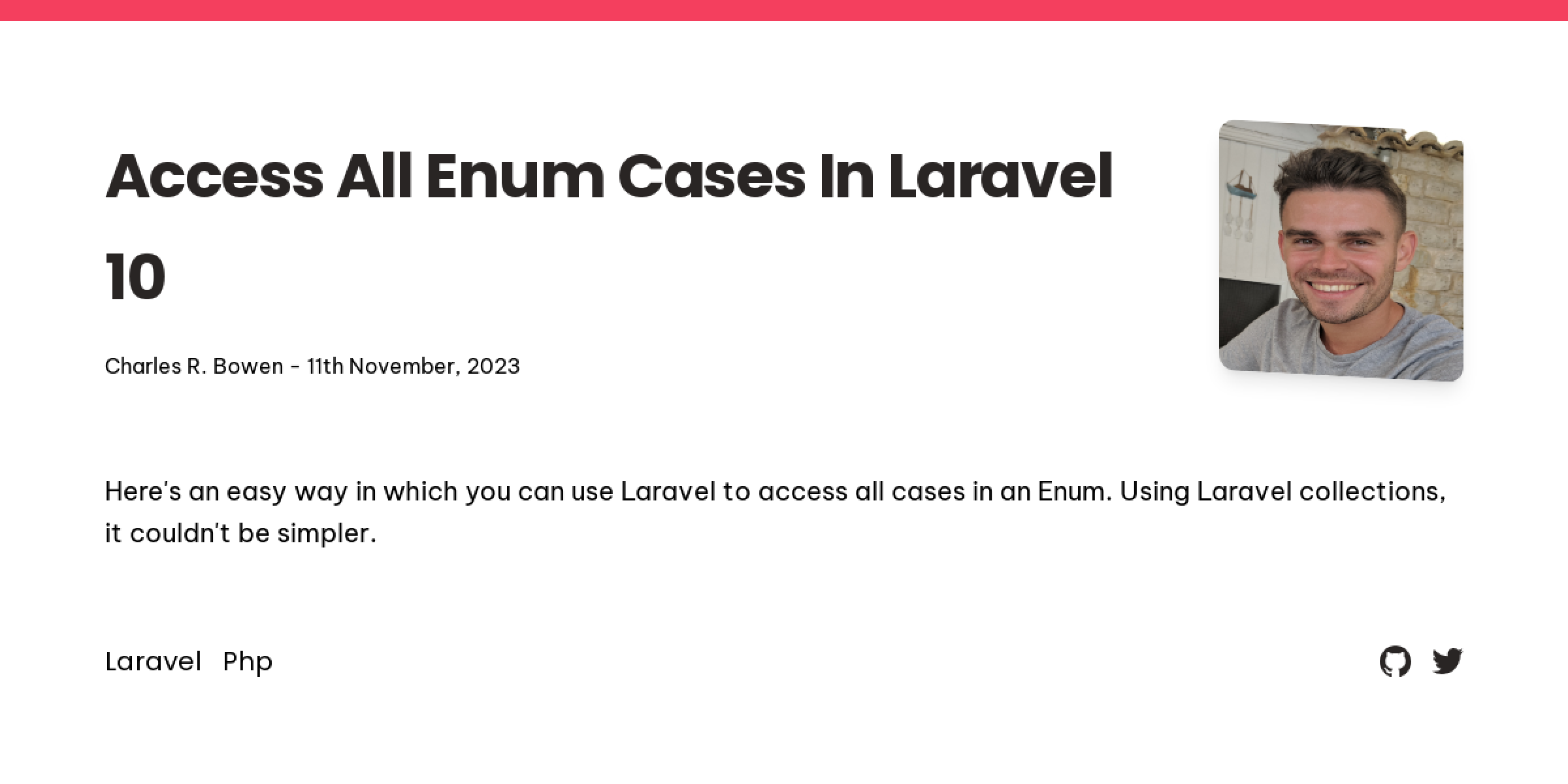 Access All Enum Cases In Laravel 10 Access All Enum Cases In Laravel 10